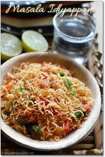 Masala Sevai Recipe - Sharmis Passions