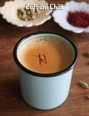 Zafrani Chai Recipe | Saffron Tea Recipe - Sharmis Passions
