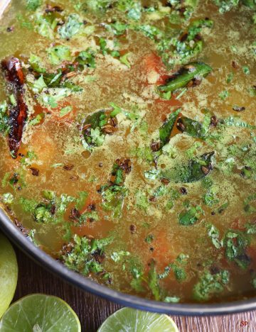 Lemon Rasam Recipe - Sharmis Passions