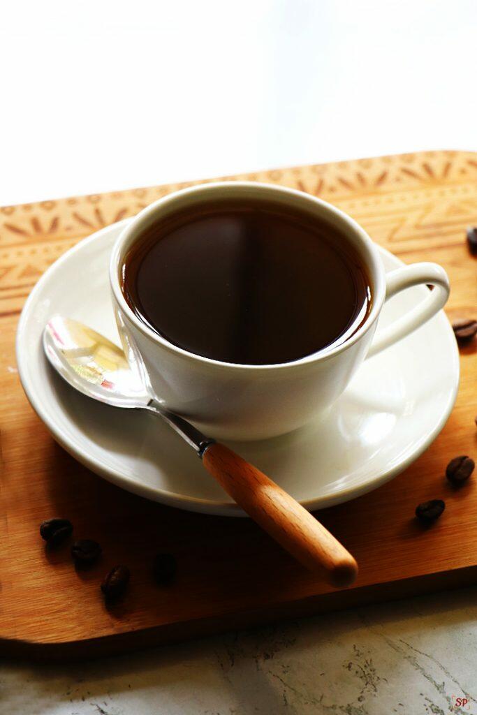 Black Coffee Recipe | How to make Black Coffee at home - Sharmis Passions