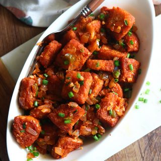 Chilli Bread Recipe | Bread Chilli Recipe - Sharmis Passions