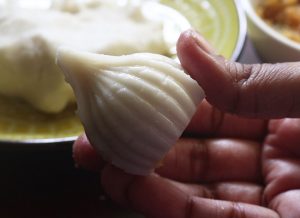 Modak Recipe (with mold and without mold) - Sharmis Passions