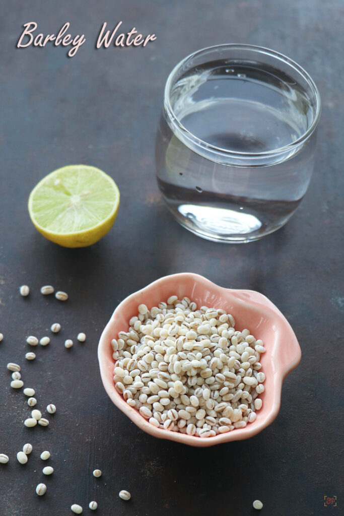 Barley Water Recipe - Sharmis Passions