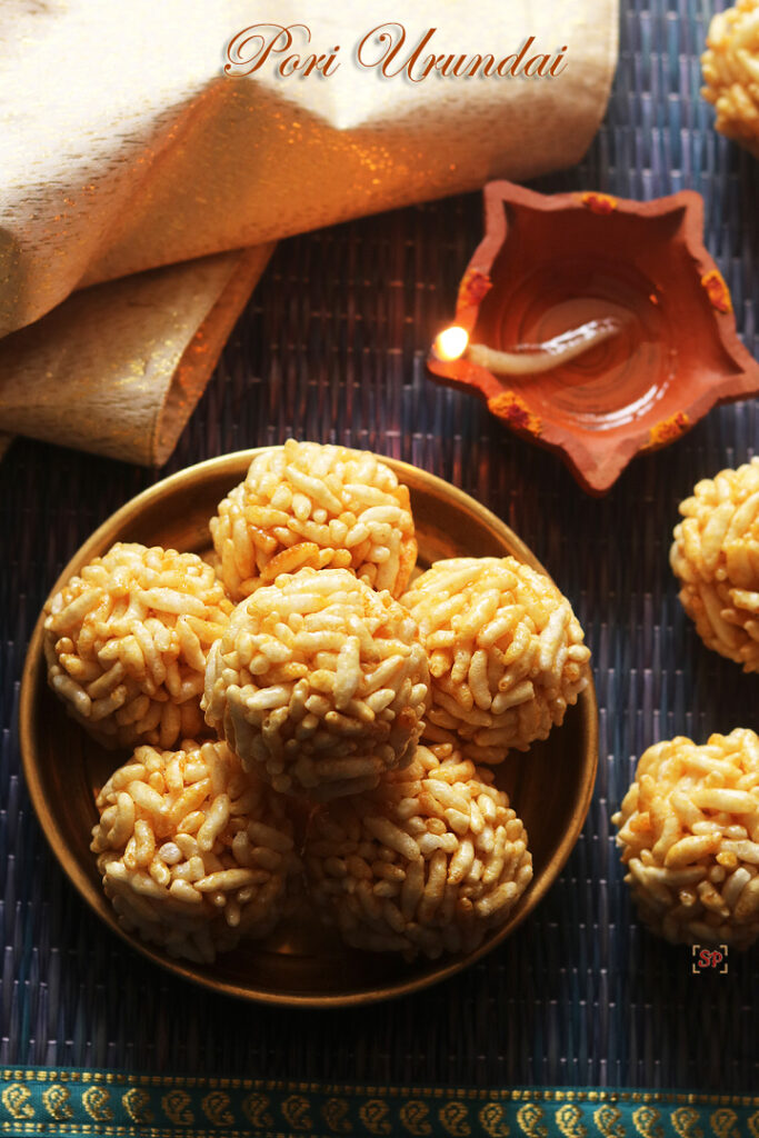Pori Urundai Recipe - Sharmis Passions