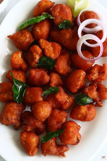 Gobi 65 Recipe | Cauliflower 65 | Cauliflower Fry- Sharmis Passions