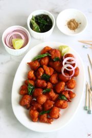 Gobi 65 Recipe | Cauliflower 65 | Cauliflower Fry- Sharmis Passions