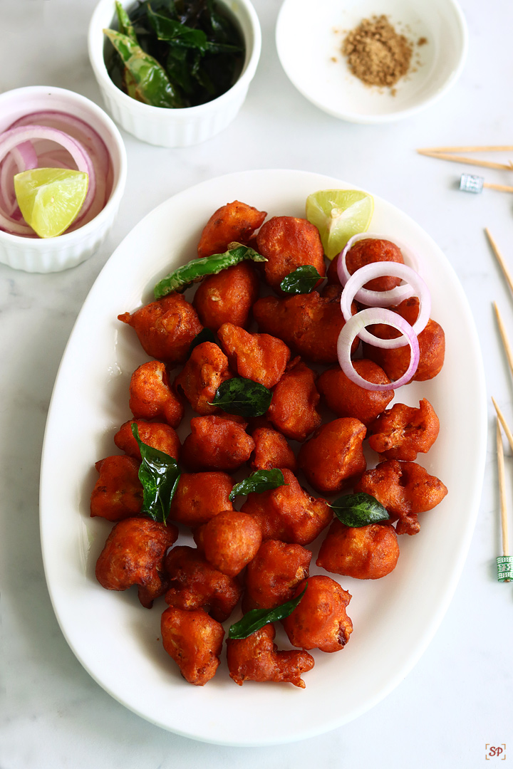 Gobi 65 Recipe | Cauliflower 65 | Cauliflower Fry- Sharmis Passions