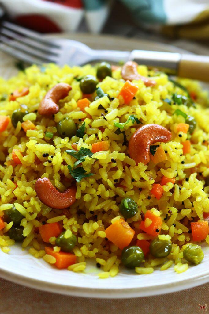 Aval Upma Recipe | Poha Upma Recipe - Sharmis Passions