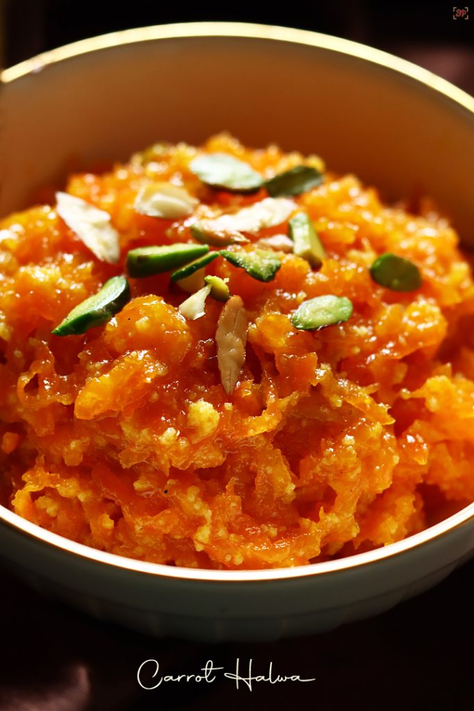 Carrot Halwa Recipe | Gajar ka Halwa Recipe - Sharmis Passions
