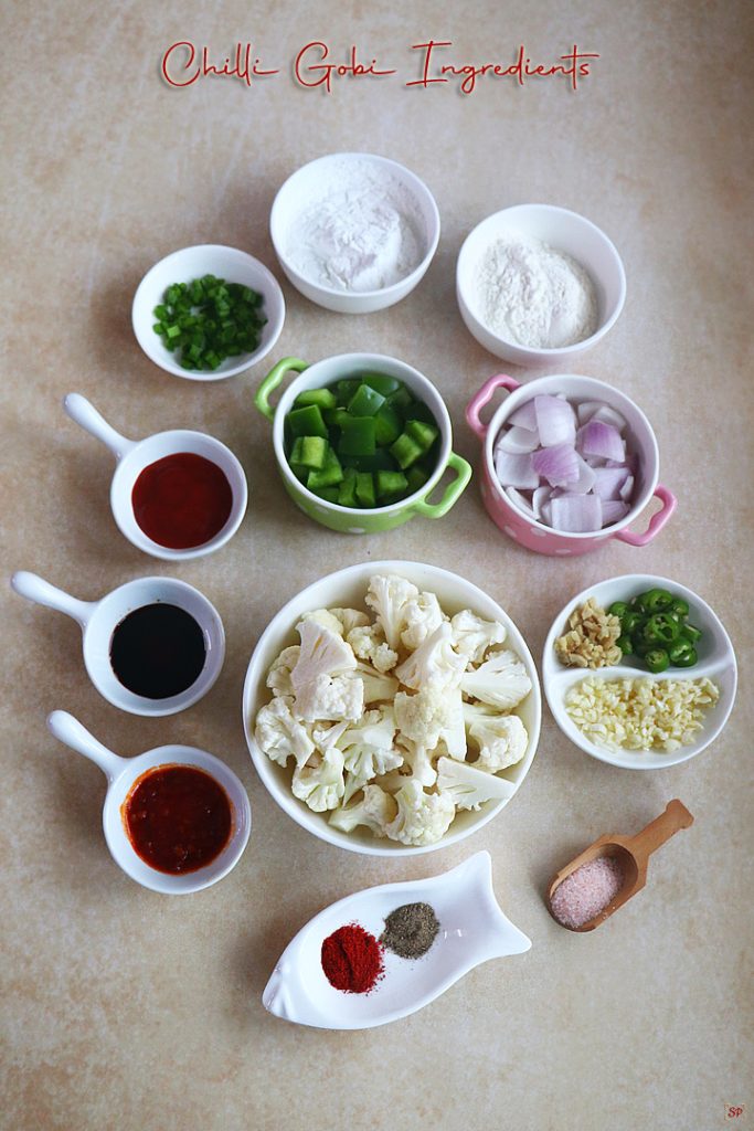 Chilli Gobi | Chilli Gobi Recipe - Sharmis Passions