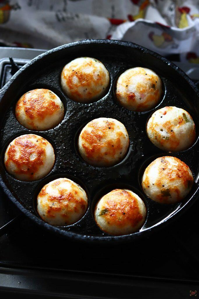 Paniyaram Recipe | Kuzhi Paniyaram Recipe - Sharmis Passions