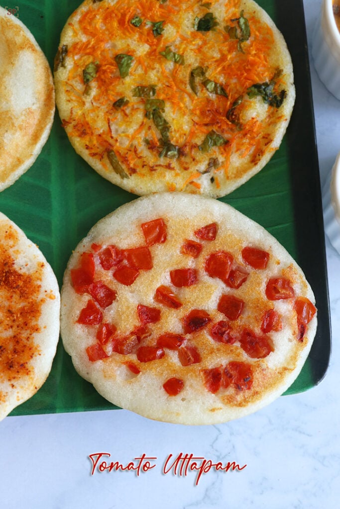 Uttapam Recipe | Uthappam Recipe - Sharmis Passions