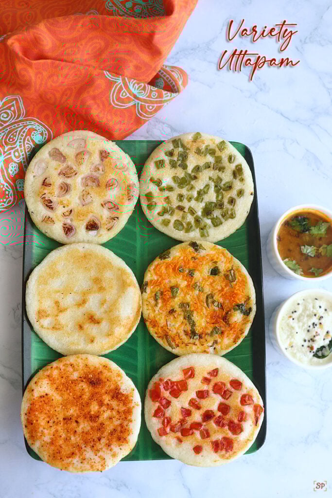 Uttapam Recipe | Uthappam Recipe - Sharmis Passions