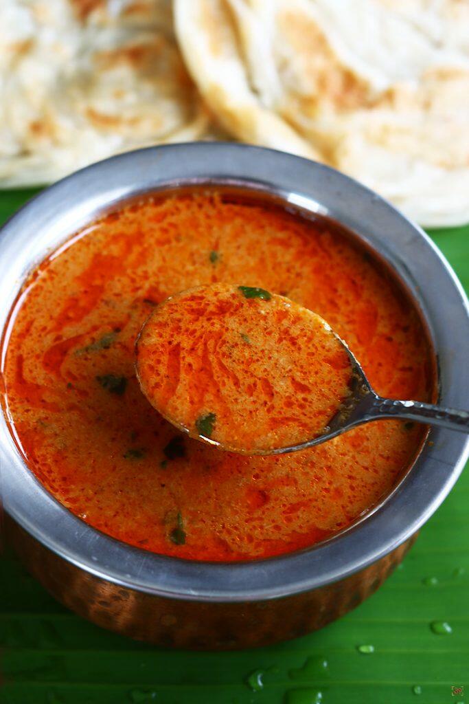 Salna Recipe | Parotta Salna Recipe | Chalna Recipe - Sharmis Passions