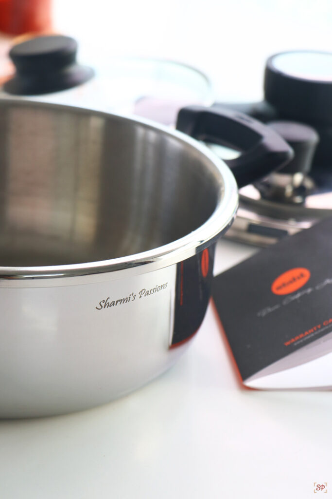 Stahl Versatil Pressure Cooker Review - Sharmis Passions
