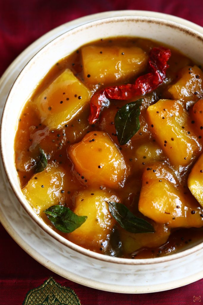 Mango Pachadi Recipe - Sharmis Passions