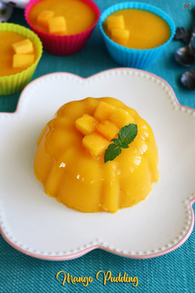 Mango Pudding Recipe - Sharmis Passions