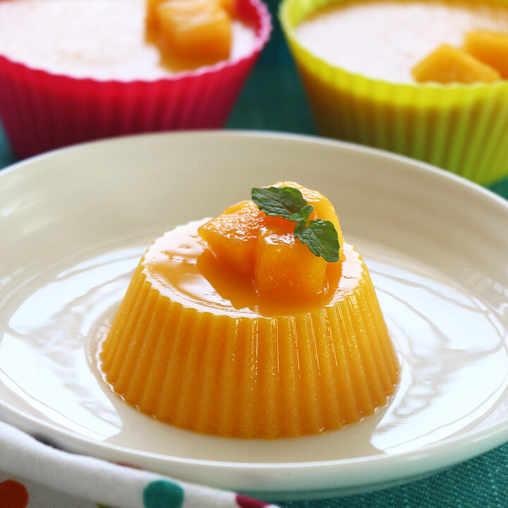Mango Pudding Recipe - Sharmis Passions