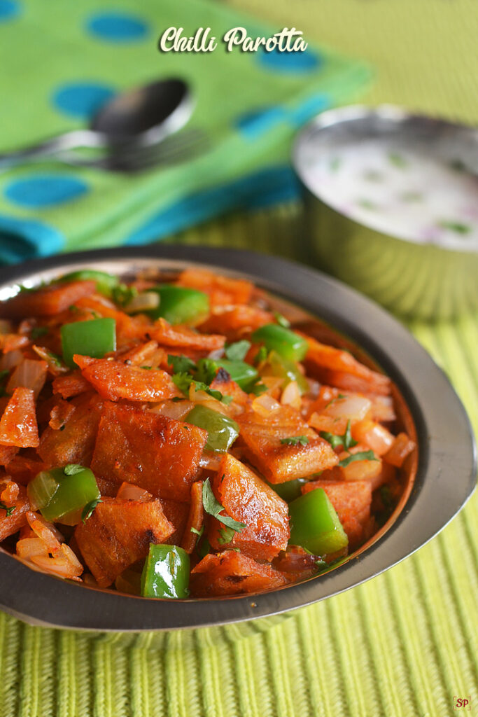 Chilli Parotta Recipe - Sharmis Passions