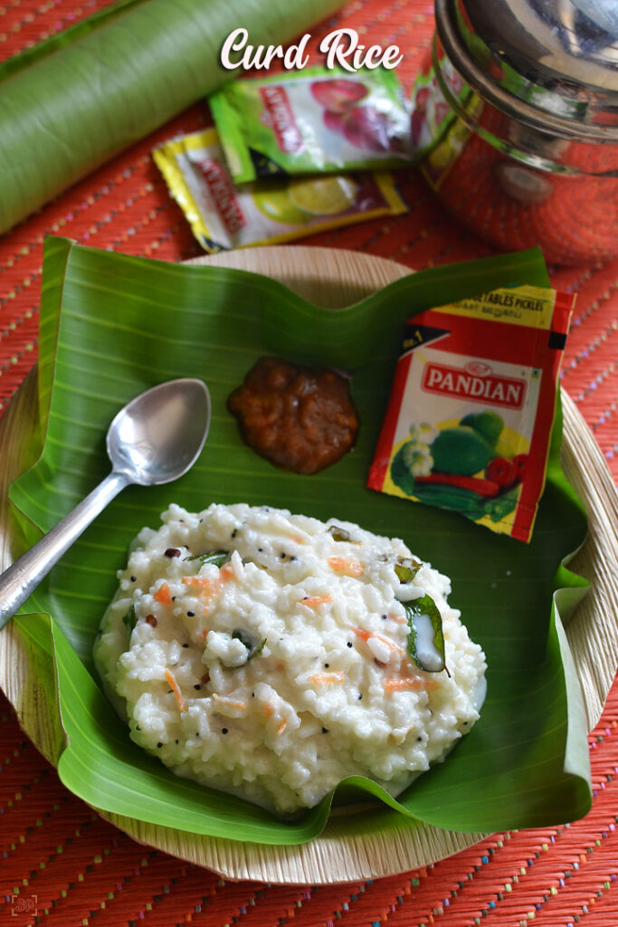 Curd Rice Recipe | Thayir Sadam Recipe | Daddojanam Recipe - Sharmis ...