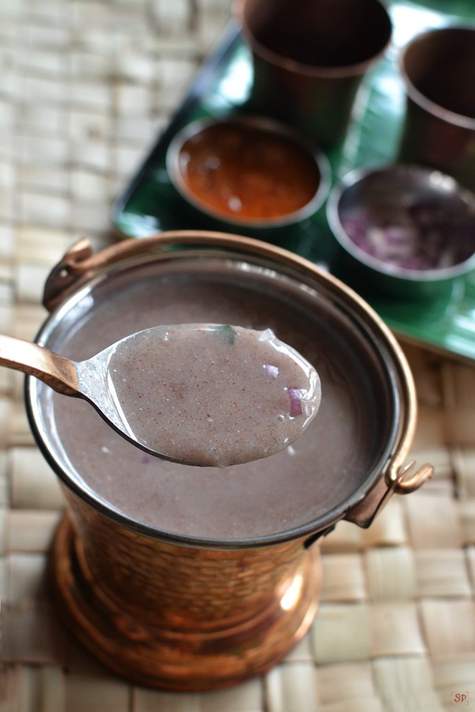 Aadi Koozh Recipe | Aadi Kool Recipe- Sharmis Passions