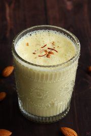 Badam Milk Recipe | Badam Doodh | Badam Paal Recipe - Sharmis Passions