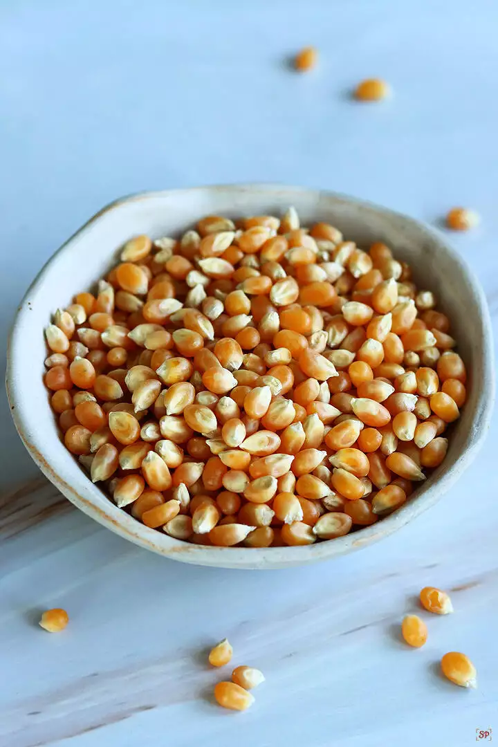 Popcorn Recipe | How to make popcorn at home - Sharmis Passions