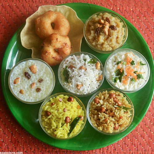 Aadi 18 Recipes | Aadi Perukku Lunch Menu - Sharmis Passions