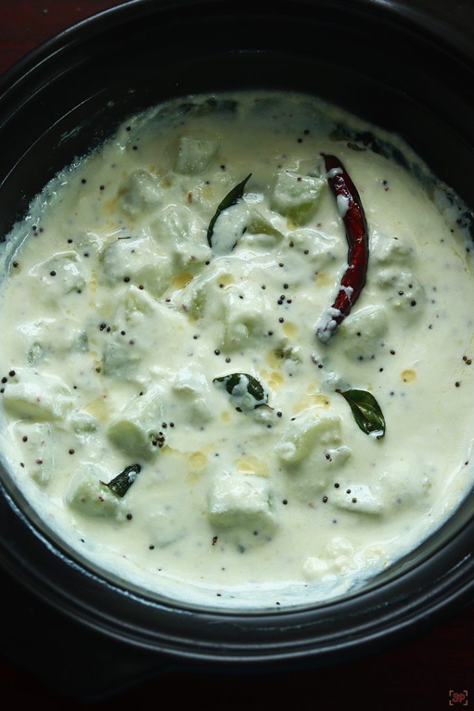 Cucumber Pachadi Recipe | Vellarikka Pachadi Recipe - Sharmis Passions