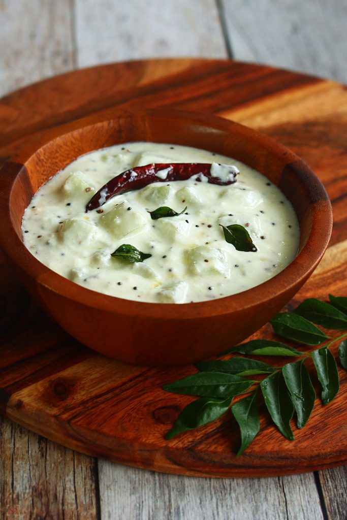 Cucumber Pachadi Recipe | Vellarikka Pachadi Recipe - Sharmis Passions