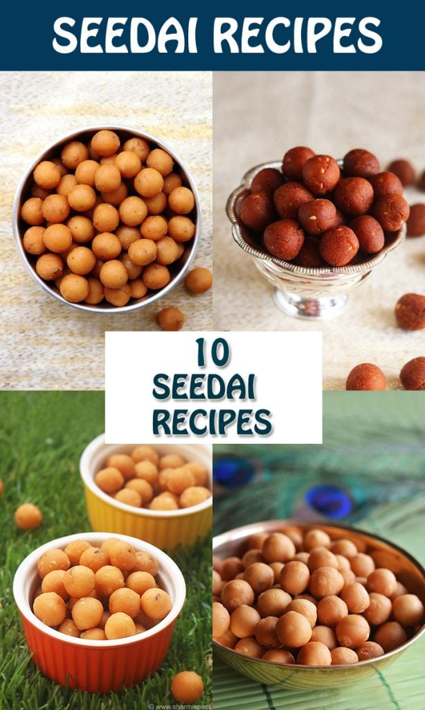 Seedai Recipes for Gokulashtami - Sharmis Passions