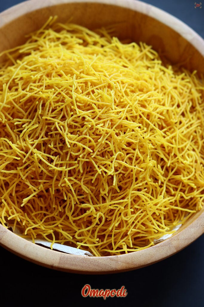 Omapodi Recipe | Sev Recipe - Sharmis Passions