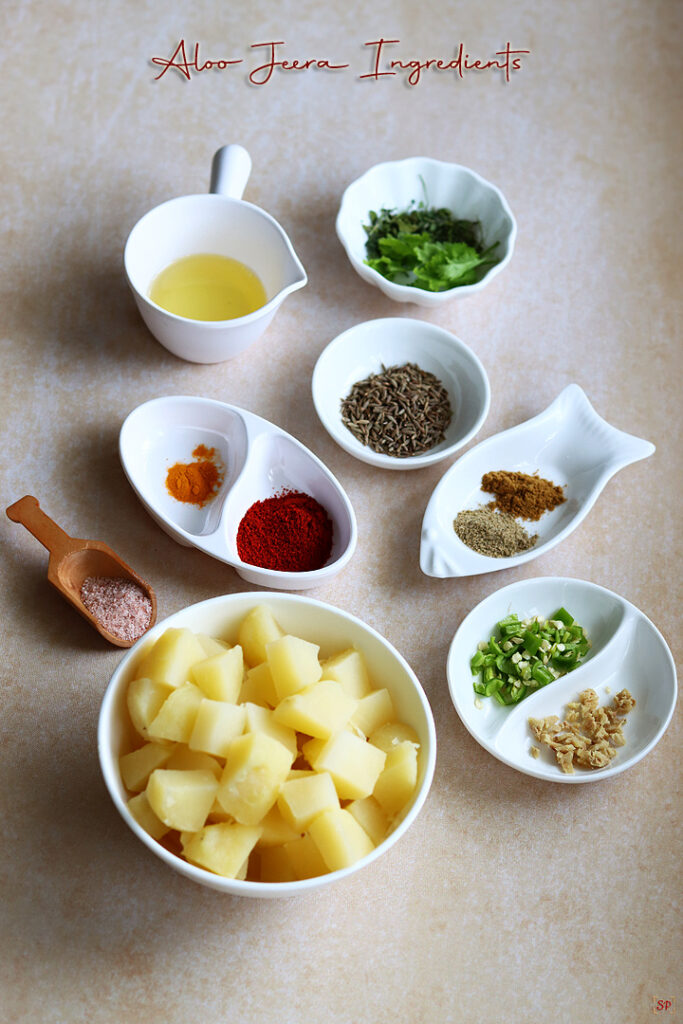 Jeera Aloo Recipe - Sharmis Passions