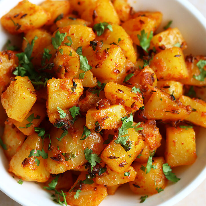 Jeera Aloo Recipe - Sharmis Passions