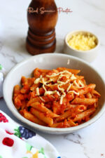 Red Sauce Pasta Recipe | Red Pasta Recipe - Sharmis Passions