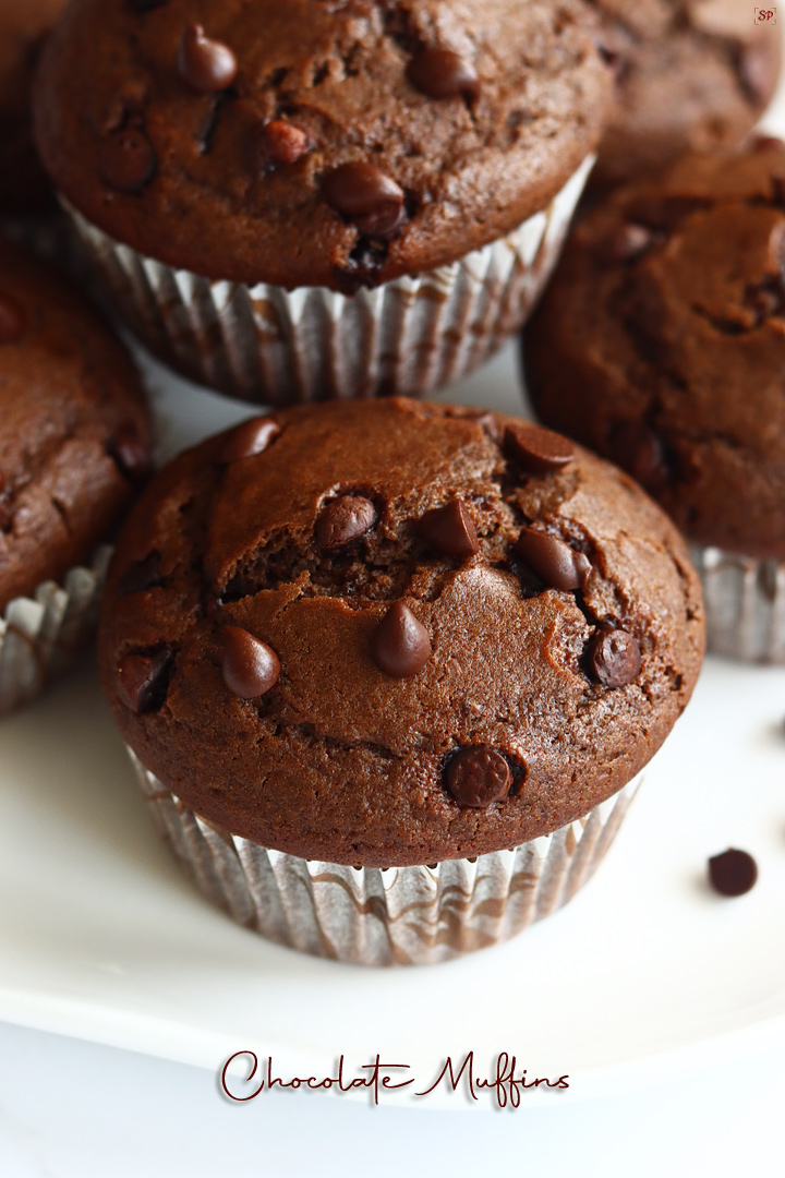 Chocolate Muffins Recipe - Sharmis Passions