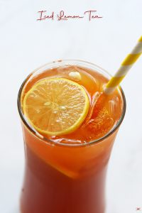 Iced Lemon Tea Recipe | Lemon Iced Tea Recipe- Sharmis Passions