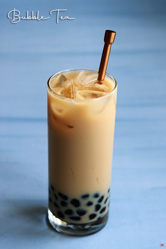 Bubble Tea Recipe | Boba Tea Recipe - Sharmis Passions