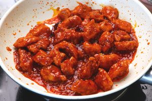 Schezwan Chicken Recipe - Sharmis Passions