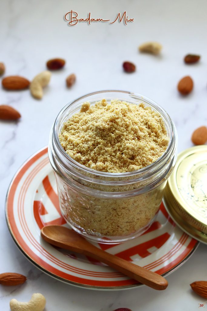 Badam Milk Powder Recipe - Sharmis Passions