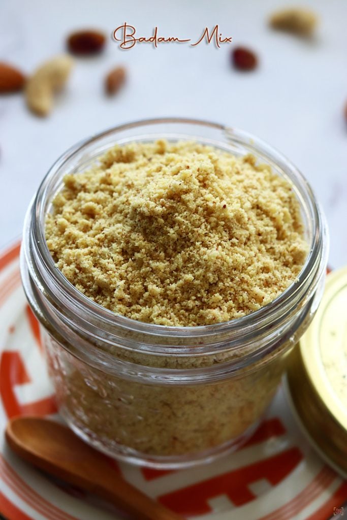 Badam Milk Powder Recipe - Sharmis Passions