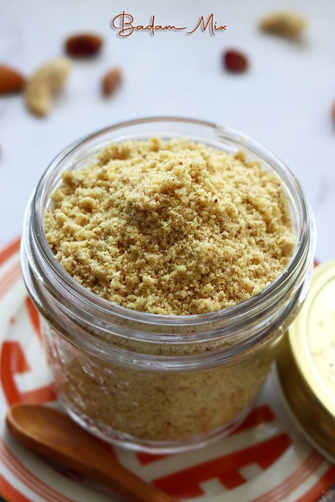 Badam Milk Powder Recipe - Sharmis Passions