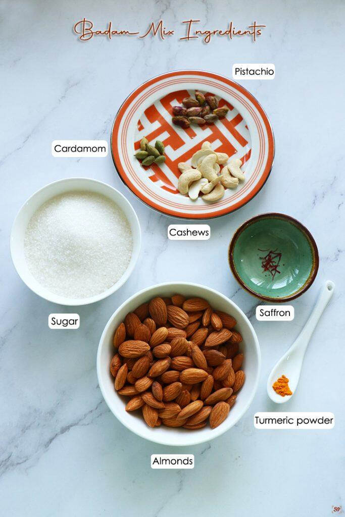 Badam Milk Powder Recipe - Sharmis Passions