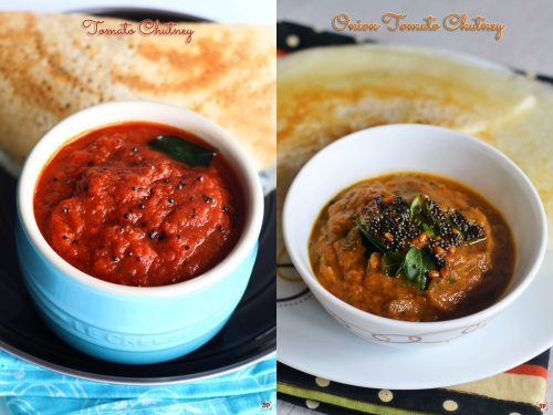 Tomato Chutney Recipe | Thakkali Chutney Recipe - Sharmis Passions