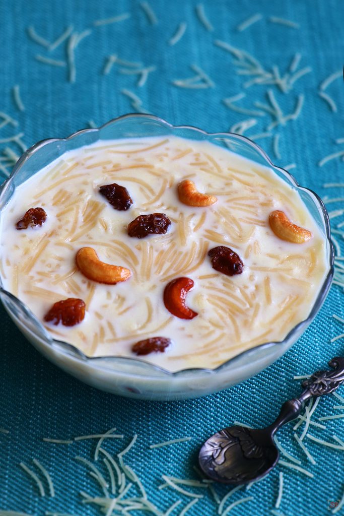 Semiya Payasam Recipe | Vermicelli Kheer Recipe- Sharmis Passions