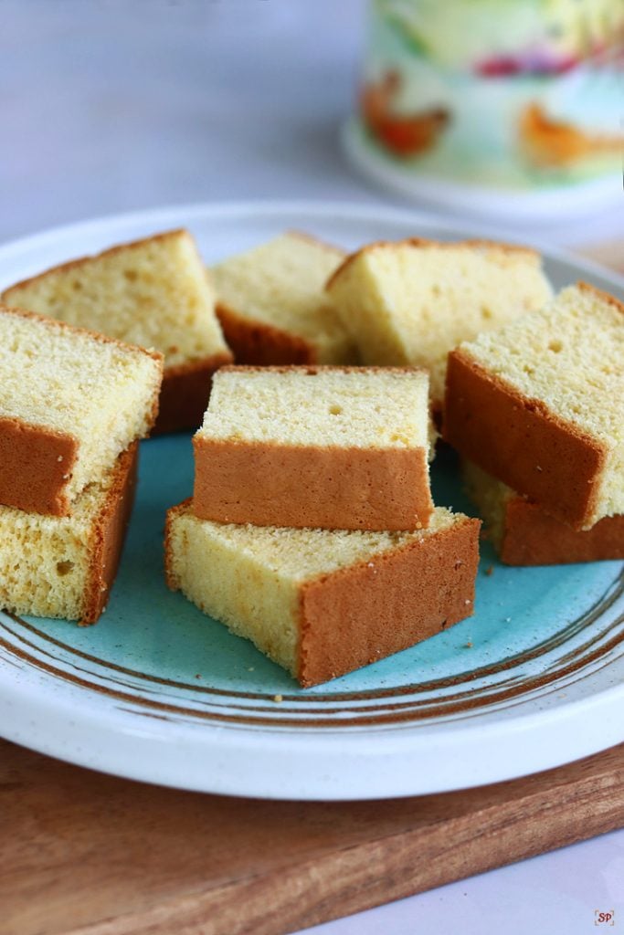 Sponge Cake Recipe (Simple Sponge Cake) - Sharmis Passions