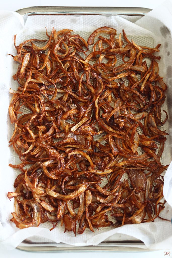 Fried Onions Recipe | Birista Recipe - Sharmis Passions
