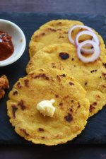 Makki Roti Recipe | Makki Ki Roti Recipe - Sharmis Passions