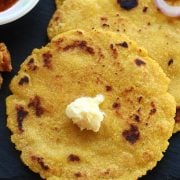 Makki Roti Recipe | Makki Ki Roti Recipe - Sharmis Passions