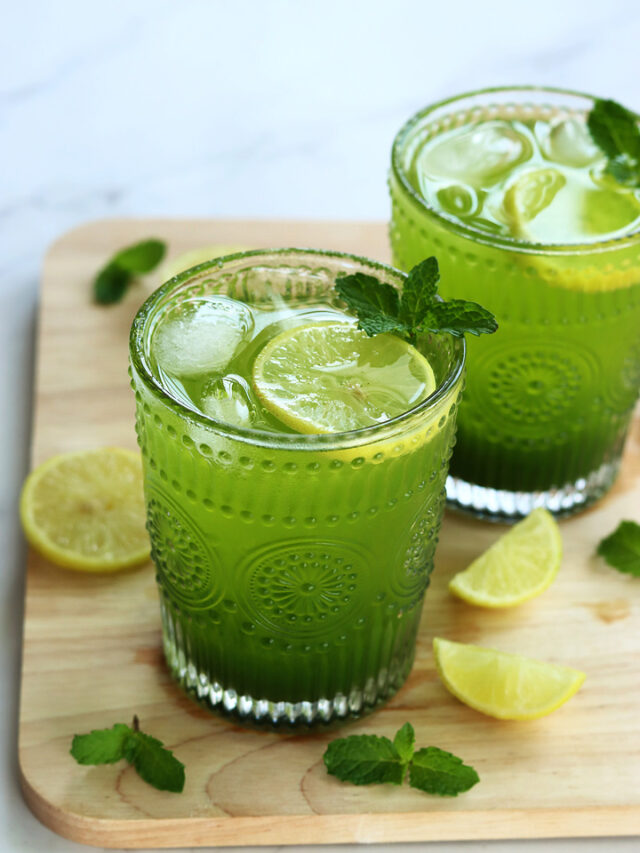 Lemon Mint Juice Recipe - Sharmis Passions